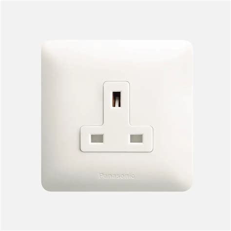 Simplus Socket Outlets 1 Gang 1 Device 13a Dp Switched Socket With Indicator Full Set Wsbc1214