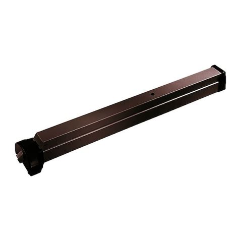 Dorma Rim Exit Device 36 Inch Exit Only Dark Bronze 8300b 695 Zoro