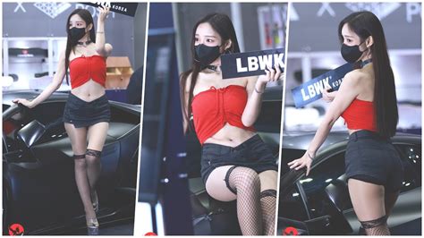 4k 설민아 레이싱모델 직캠 포토타임 2022 오토살롱위크 220917 By Cnm Youtube