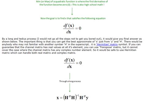 Mimo 详解系列（2）：zf 和 Mmse 算法 知乎
