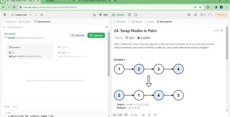 Solving Leetcode And Geeksforgeeks Problems Samarth Bide Posted On The Topic Linkedin