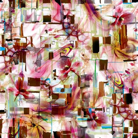 Premium Vector Digital Effect Pattern Design