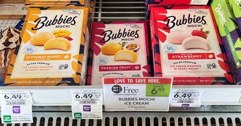 Bubbies Mochi Ice Cream As Low As 2 50 At Publix Regular Price 6 49