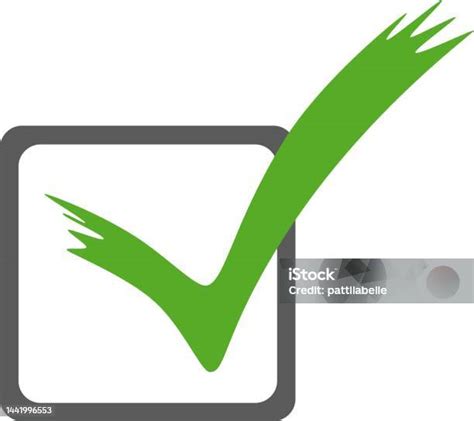 Vector Checkmark On Checkbox Stock Illustration Download Image Now Bucket List Check Mark