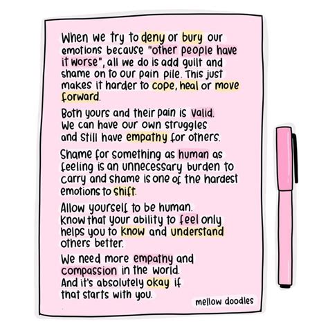 Melissa Webb 👩🏻‍🦳 ️ Mellow Doodles • Instagram Photos And Videos Feelings Emotions Guilt