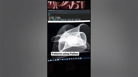 Infinity Pattern Using Python Ll Python Coding Status 😋😋shorts Python