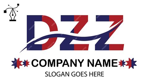Premium Vector Dzz Letter Logo