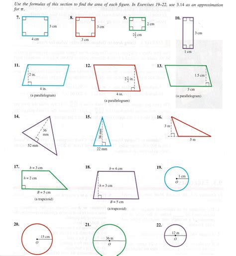 Solved Use The Formulas Of This Section To Find The Area Of Chegg Com