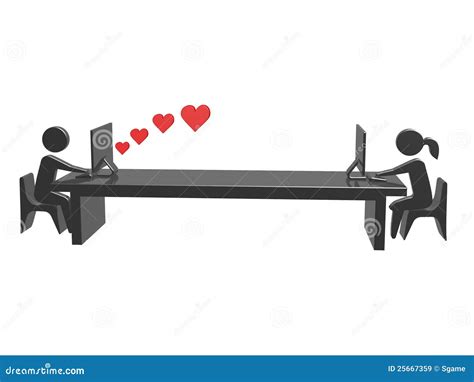 Office Connection Symbol Stock Illustration Illustration Of Love 25667359