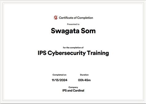 Swagata Som On Linkedin Cybersecurity Onlinetraining Continuouslearning Digitalsecurity