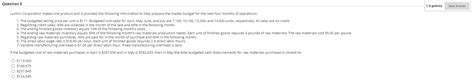 Solved Question 5 15 Points Save Answer Luchini Corpor