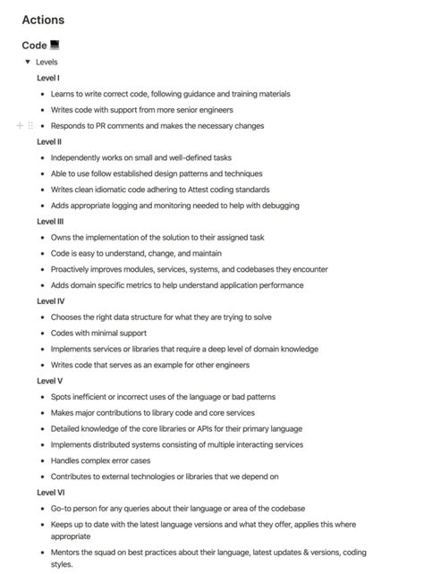 how we built a growth framework for engineers at attest attest