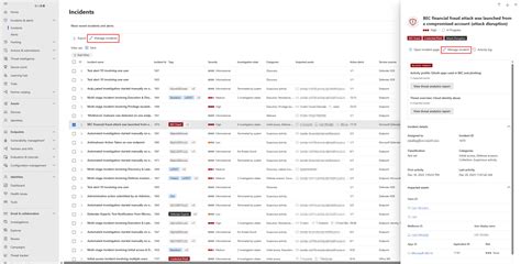 microsoft defender에서 인시던트 관리 microsoft defender xdr microsoft learn