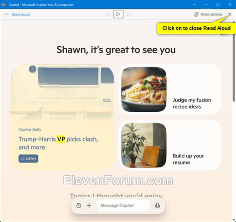 Read Aloud In Copilot On Web Windows And Windows Windows Forum
