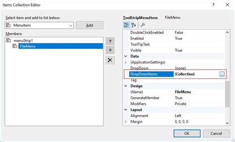 Cs Menustrip Control C Gui Course Uk Academe