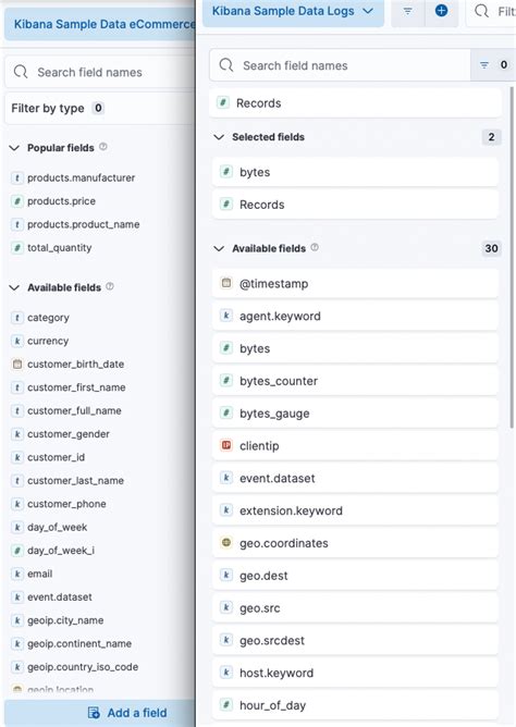 Unified Fieldlist Research Dragndrop Functionality In Discover · Issue 145083 · Elastic