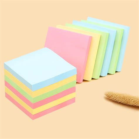 Sticky Notes 3x3 12 Pads Pastel Sticky Notes India Ubuy