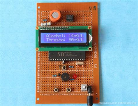 基于51单片机语音播放的酒精浓度检测系统设计（毕设课设）51单片机mq3 Csdn 代码 Csdn博客