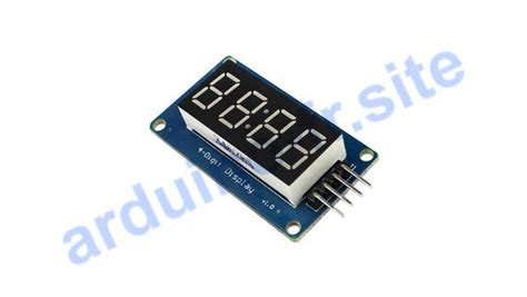Guide Arduino Tm1637 Utiliser Afficher Datasheet Code Câblage
