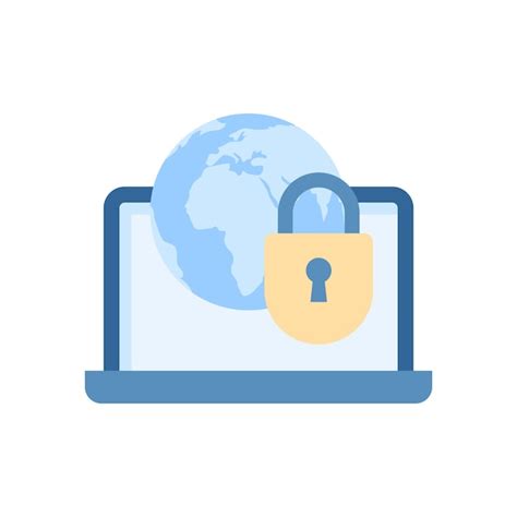Premium Vector Modern And Unique Cyber Security Flat Icon Ready To Use