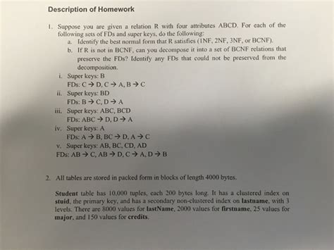Solved Description Of Homework I Suppose You Are Given A Chegg