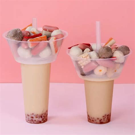 Description The Internet Celebrity Hot Pot Plastic Cup Is A Hot Pot