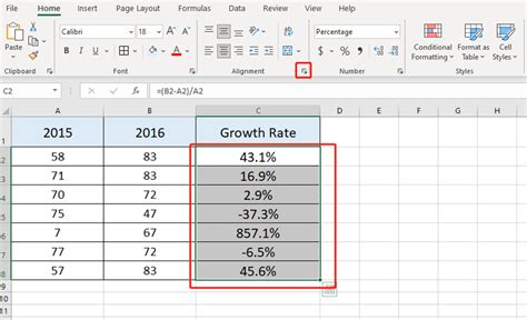 How To Calculate 10 Growth In Excel At Nick Mendoza Blog