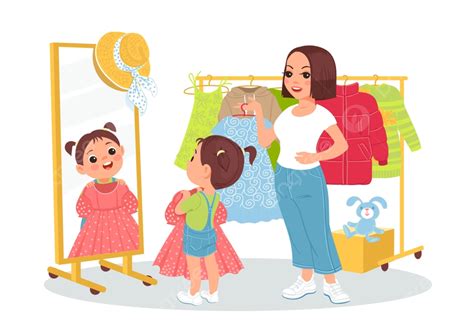 아이 옷 가게 아이 가족 무료 신문 도움이 된다 소비자 Png 일러스트 및 벡터 에 대한 무료 다운로드 Pngtree