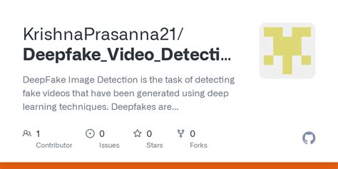 Deepfake Video Detection Deepfake Detection Train Ipynb At Main · Krishnaprasanna21 Deepfake