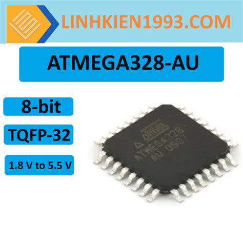 atmega328p chip ĐiỀu khiỂn board arduino smd 8 bit 20mhz linh kiện 1993