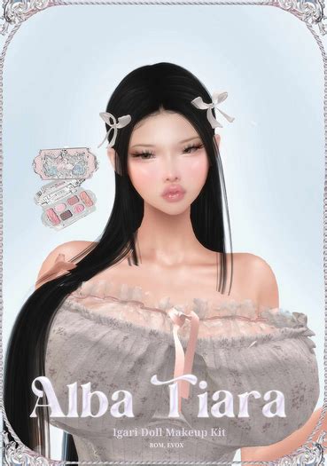 Second Life Marketplace Alba Tiara Igari Doll Makeup Kit