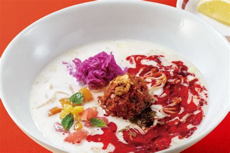 Ippudo Cold Karaka Noodles Cold Kelp Broth And Soy Milk Based Soup