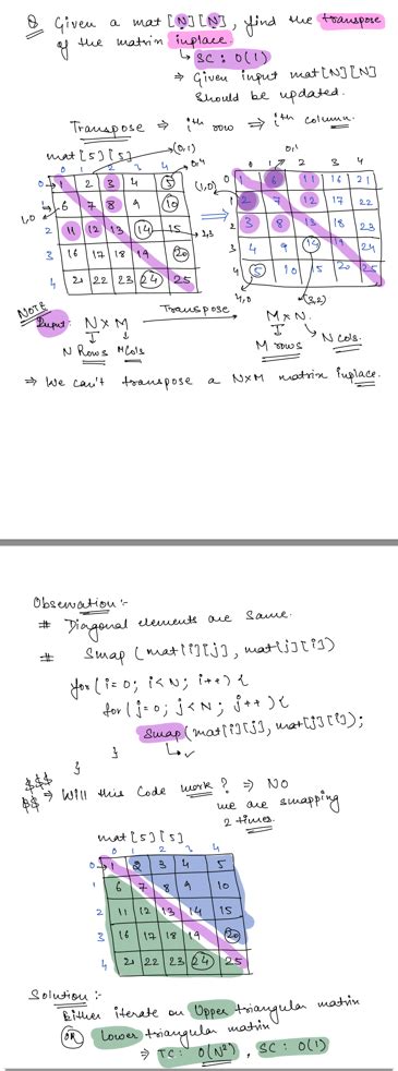 2d Matrices Programming Fundamentals