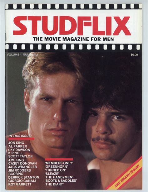 Studflix 1982 Jon King Al Parker Kip Noll Jack Wrangler 52pgs Gay M