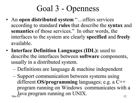 Chapter 1 Introduction To Distributed Systemppt Operating Systems Computer Software And