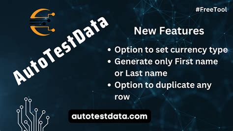 what s new in autotestdata autotestdata is a single page web… by