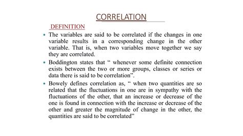 correlation analysis notes pdf