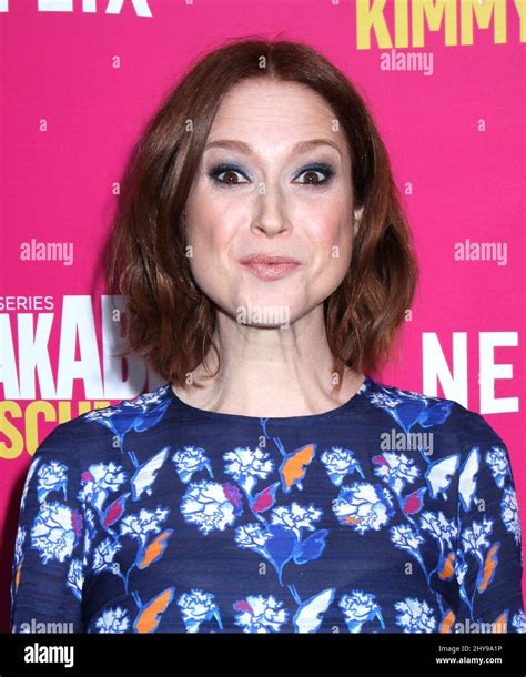Ellie Kemper Attending The Unbreakable Kimmy Schmidt Season 2