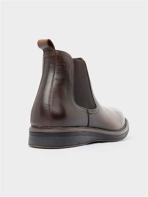Botas En Cuero Para Hombre 46268