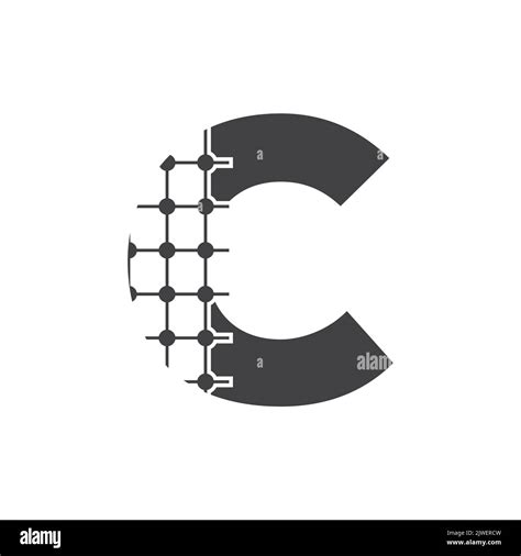Letter C Architecture Logo Design Real Estate Icon Architect And Construction Symbol Vector