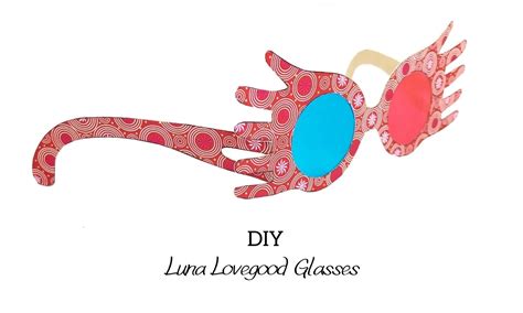 DIY Luna Lovegood Glasses Spectrespecs Anicka Design