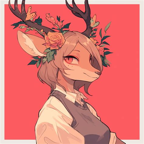 Femboy Furry Deer Niji 6 Furryai