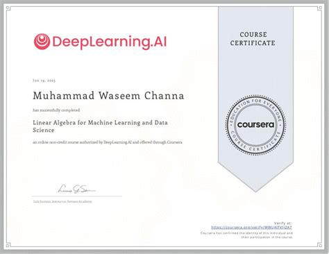 Machinelearning Linearalgebra Coursera Datascience Ai Lifelonglearning Hecpakistan