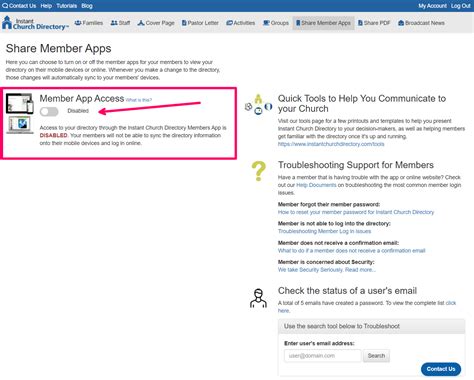 Enabling Two Factor Authentication For Members Instant Church Directory
