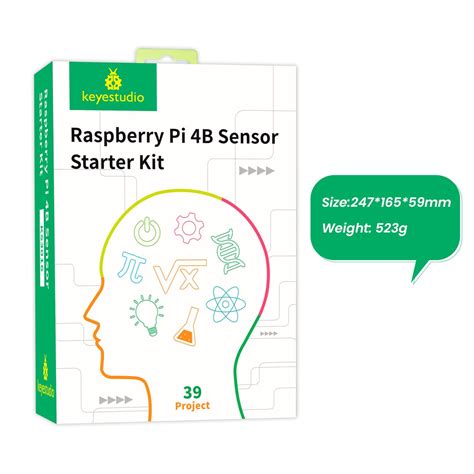 Keyestudio Raspberry Pi Kit Sensor Starter Module Kit For Raspberry Pi B DIY Electronic Kit