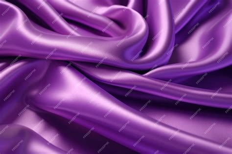Premium Photo A Purple Silk Fabric