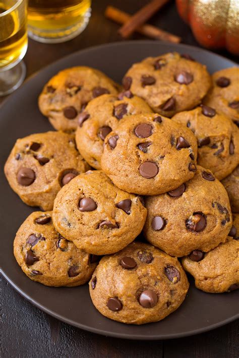 Pumpkin Cookie Recipes Chocolate Chip The Cake Boutique