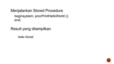 Stored Procedure Pptx