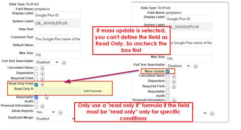 readonly filed for admin dev answers and best practices devclub