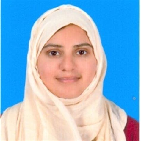 Fouzia Khan Scientific Officer Master Of Science Indira Gandhi Centre For Atomic Research